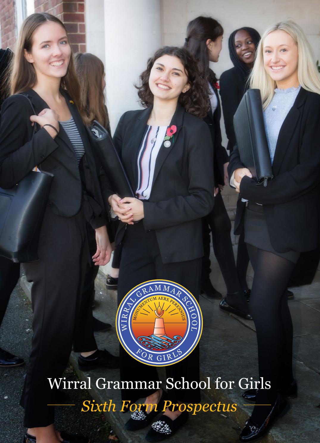Wirral Grammar School for Girls Sixth Form Prospectus by Wave Ed - Issuu