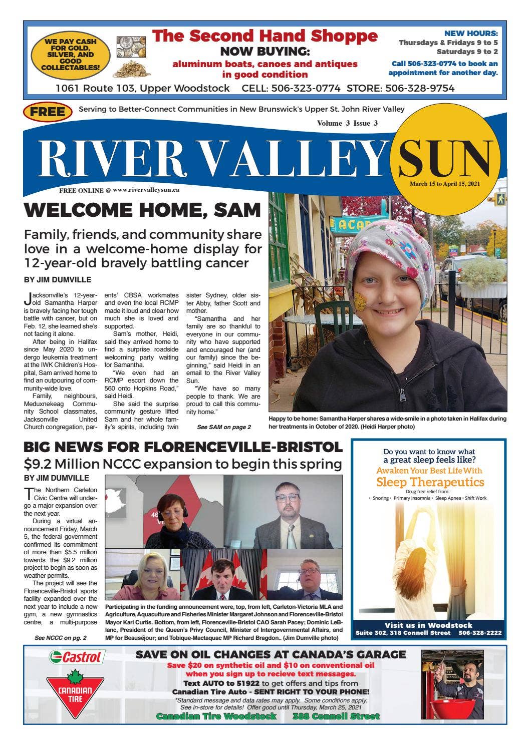 River Valley Sun Vol. 3 Iss. 3 March 2021 by rivervalleysun - Issuu