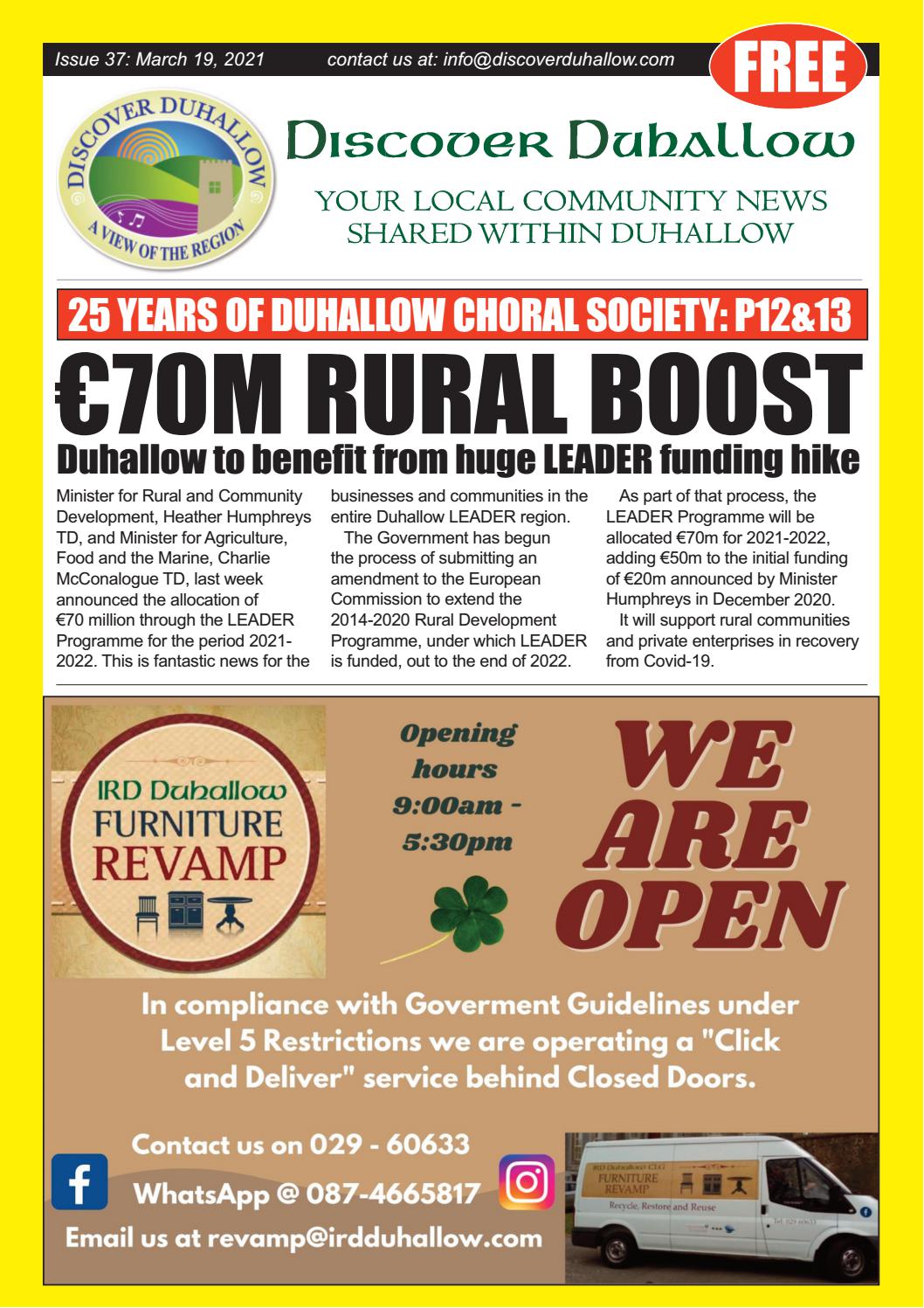 Discover Duhallow Issue 37 by IRD Duhallow - Issuu