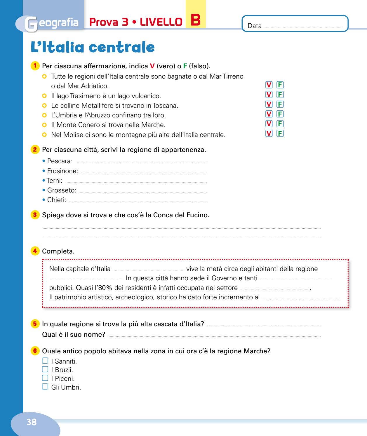 Nuovi Traguardi • verifiche Storia-Geo 5 by ELI Publishing - Issuu