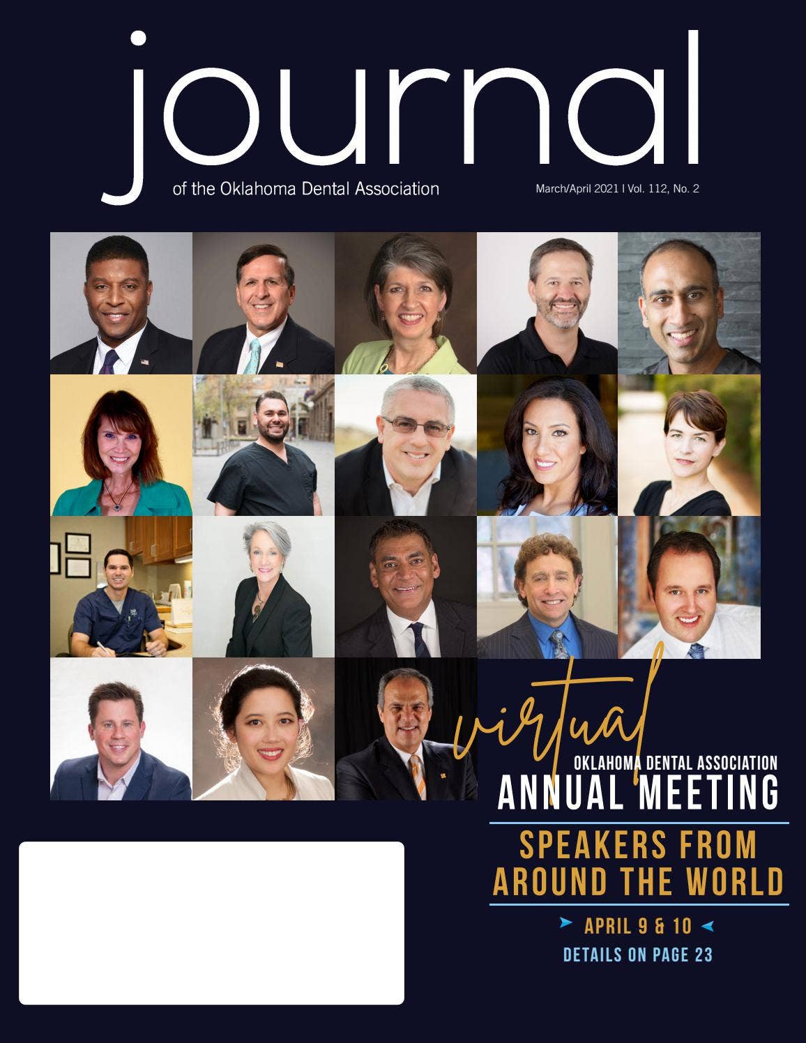 ODA Journal: March/April 2021 by Oklahoma Dental Association - Issuu