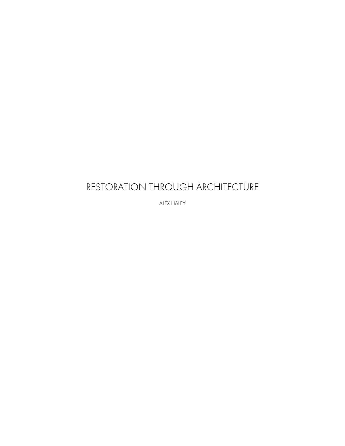 Thesis Booklet 3/15/2021 by Alex Haley - Issuu