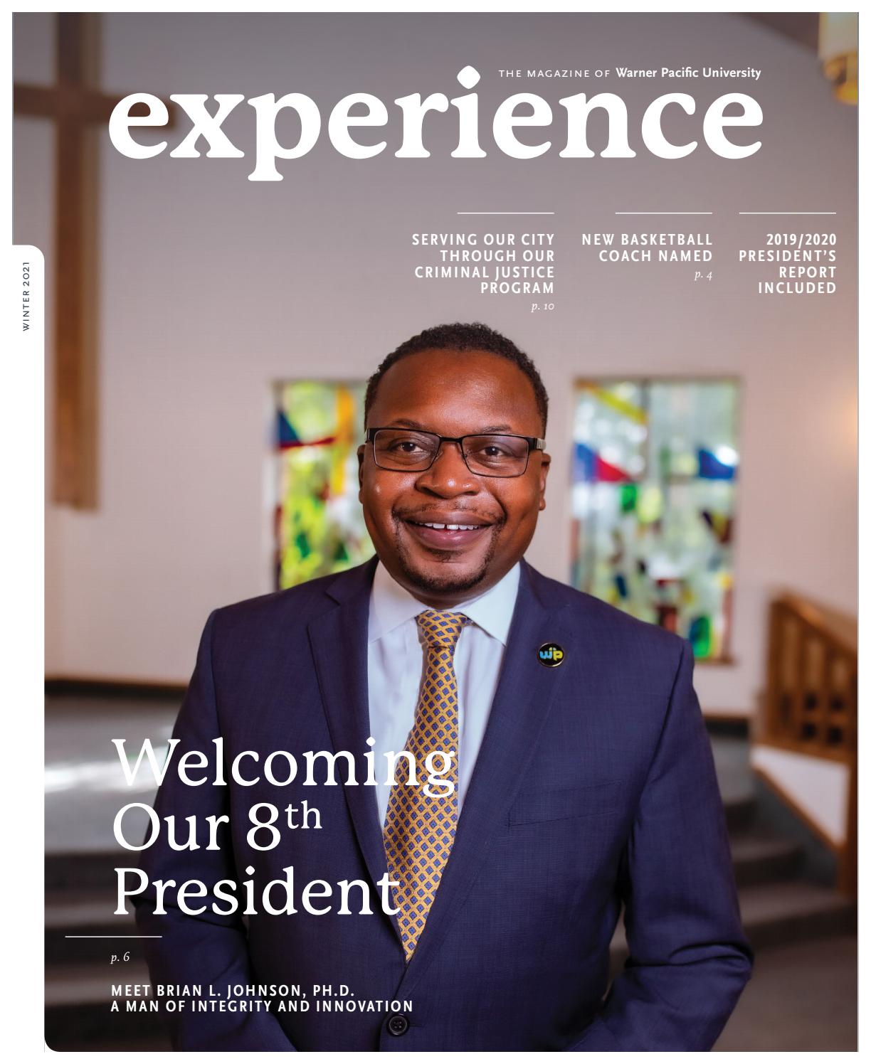 Experience Magazine Spring 2021 by Warner Pacific University - Issuu