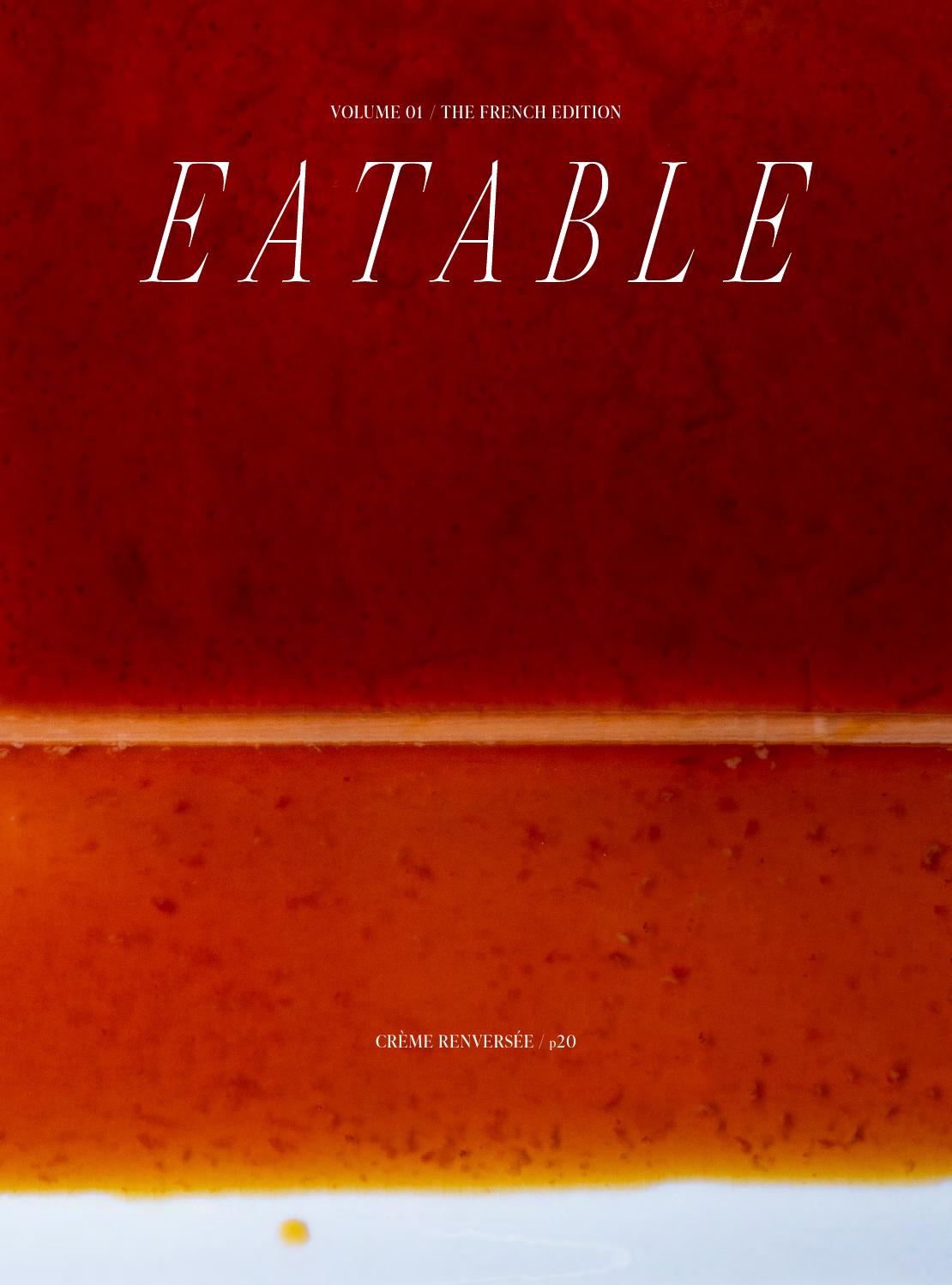 Eatable Volume 01: The French Edition by Eatable - Issuu