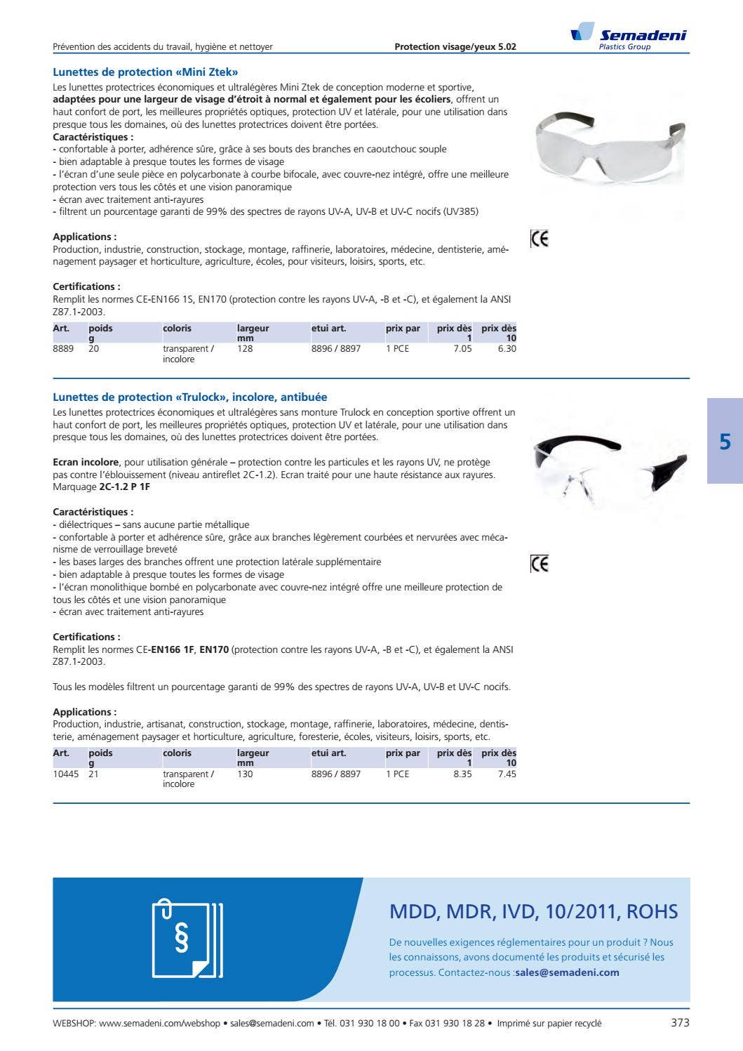 Semadeni Catalogue 2021 (F) by Semadeni AG - Issuu