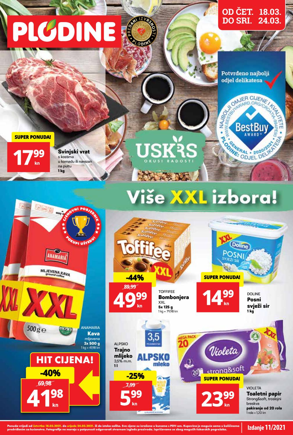 Plodine katalog od 18.-24.03.2021. by Catalog.hr - Issuu