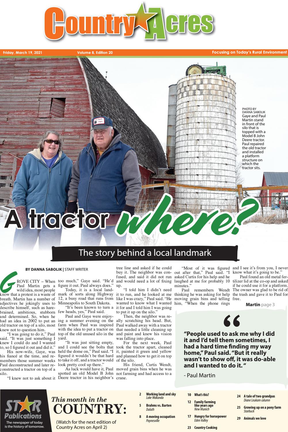 Country Acres - March 19 by Star Publications - Issuu