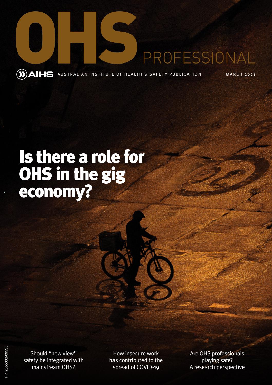 OHS Professional Magazine March 2021 by Australian Institute of Health ...