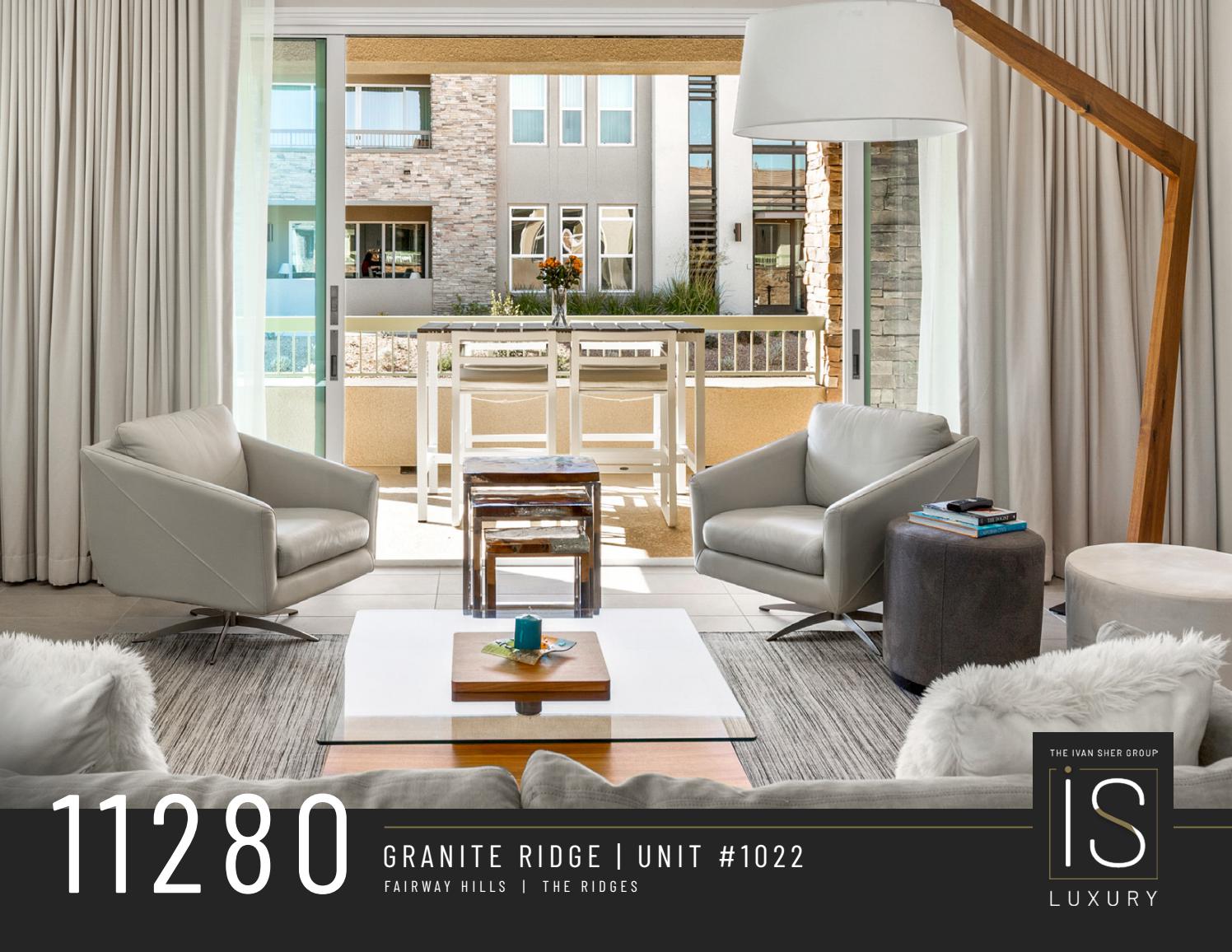 11280 Granite Ridge Drive Unit 1022 by IS LUXURY - Issuu