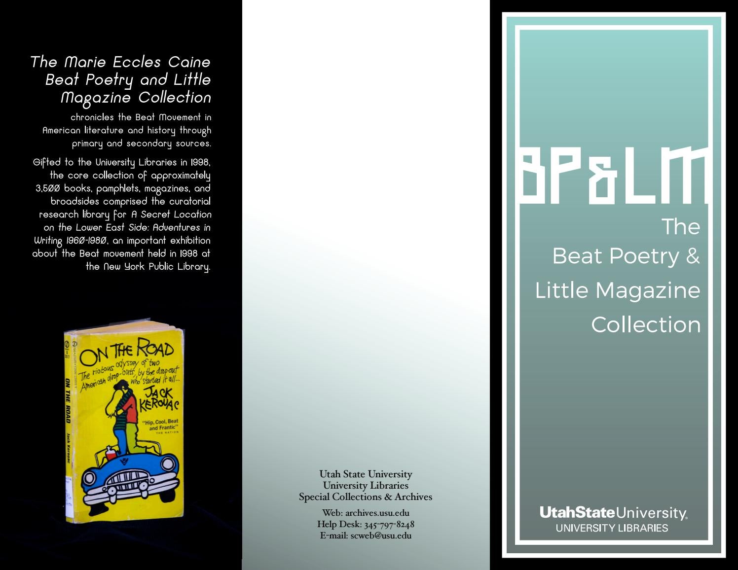 Beat Poetry & Little Magazine Collection Brochure by USU Libraries - Issuu