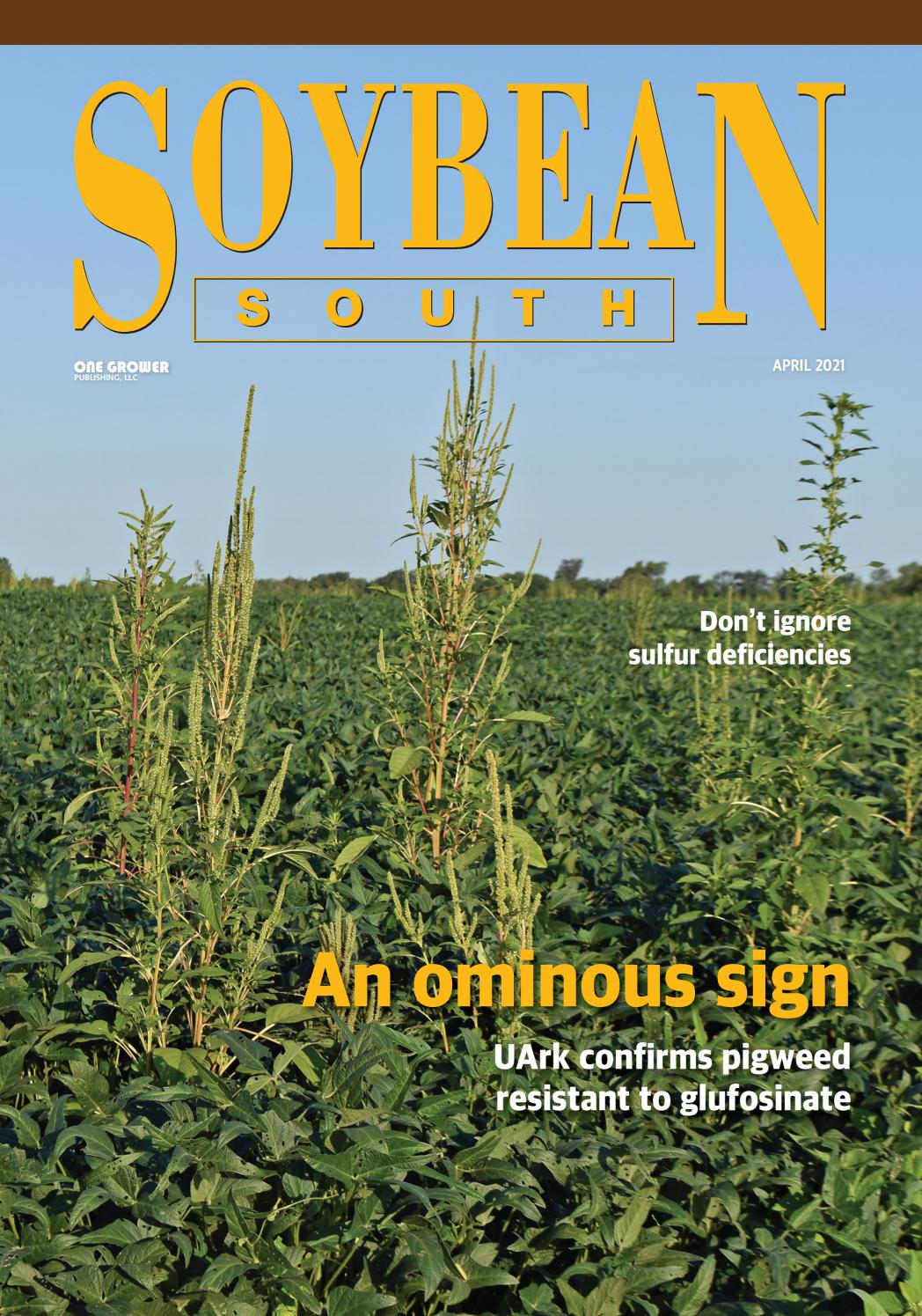 Soybean South April 2021 by One Grower Publishing - Issuu