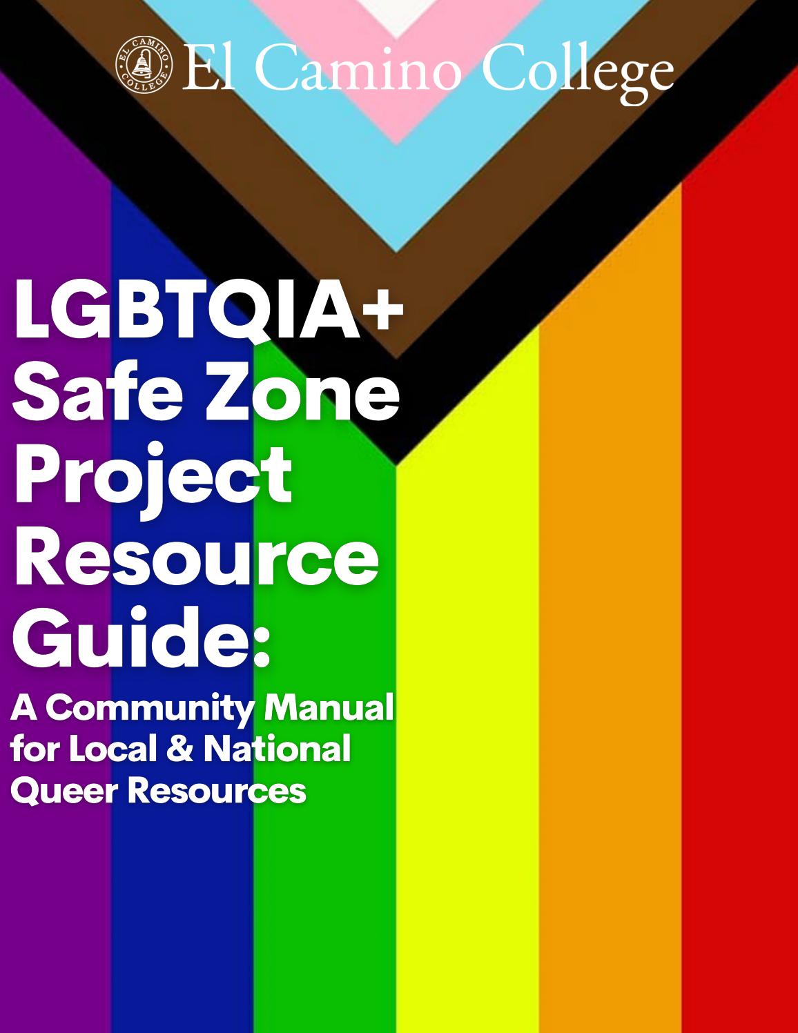 LGBTQIA+ Safe Zone Project Manual by El Camino College - Issuu