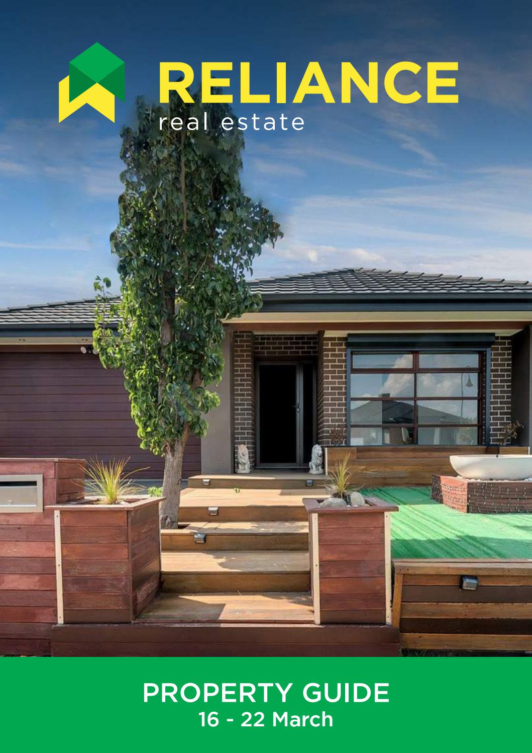 Property Guide 16 - 22 March by Reliance Real Estate - Issuu