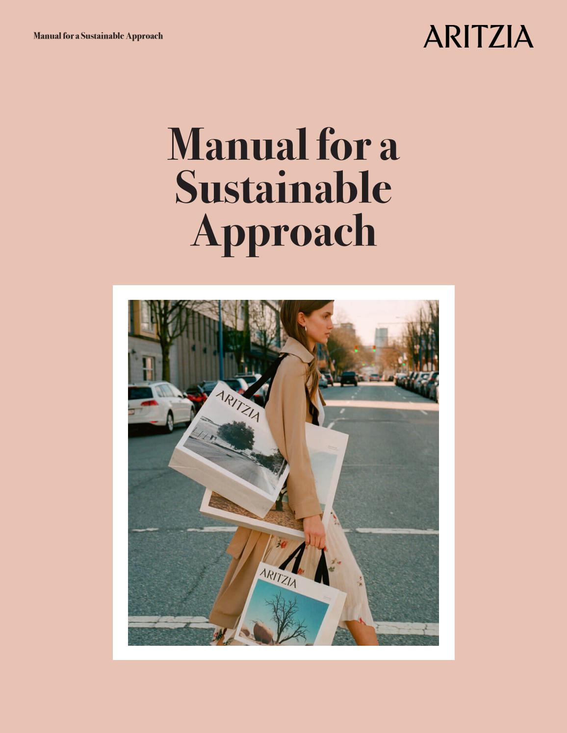 Aritzia Sustainability Manual By Milikovacevic Issuu