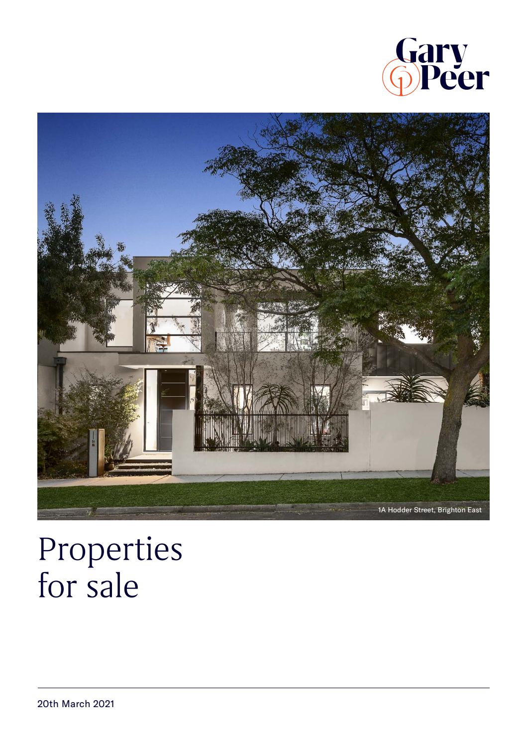 Gary Peer properties for sale | Saturday 20th March 2021 by Gary Peer ...