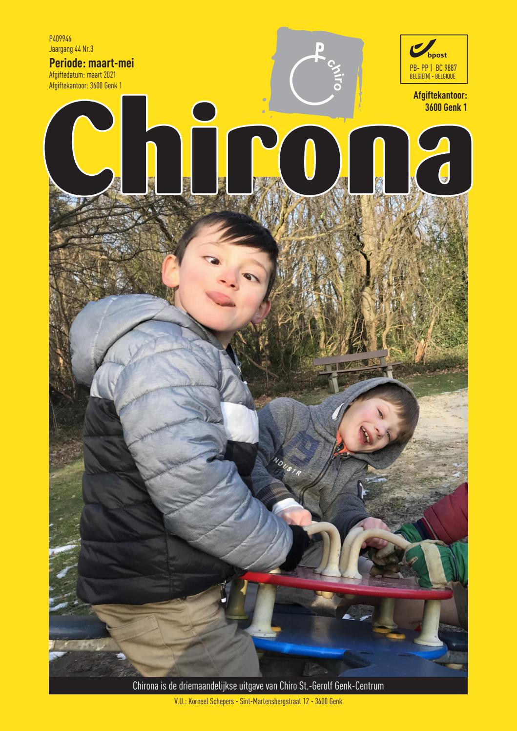 Chirona maart-mei 2021 by Chiro Sint-Gerolf - Issuu
