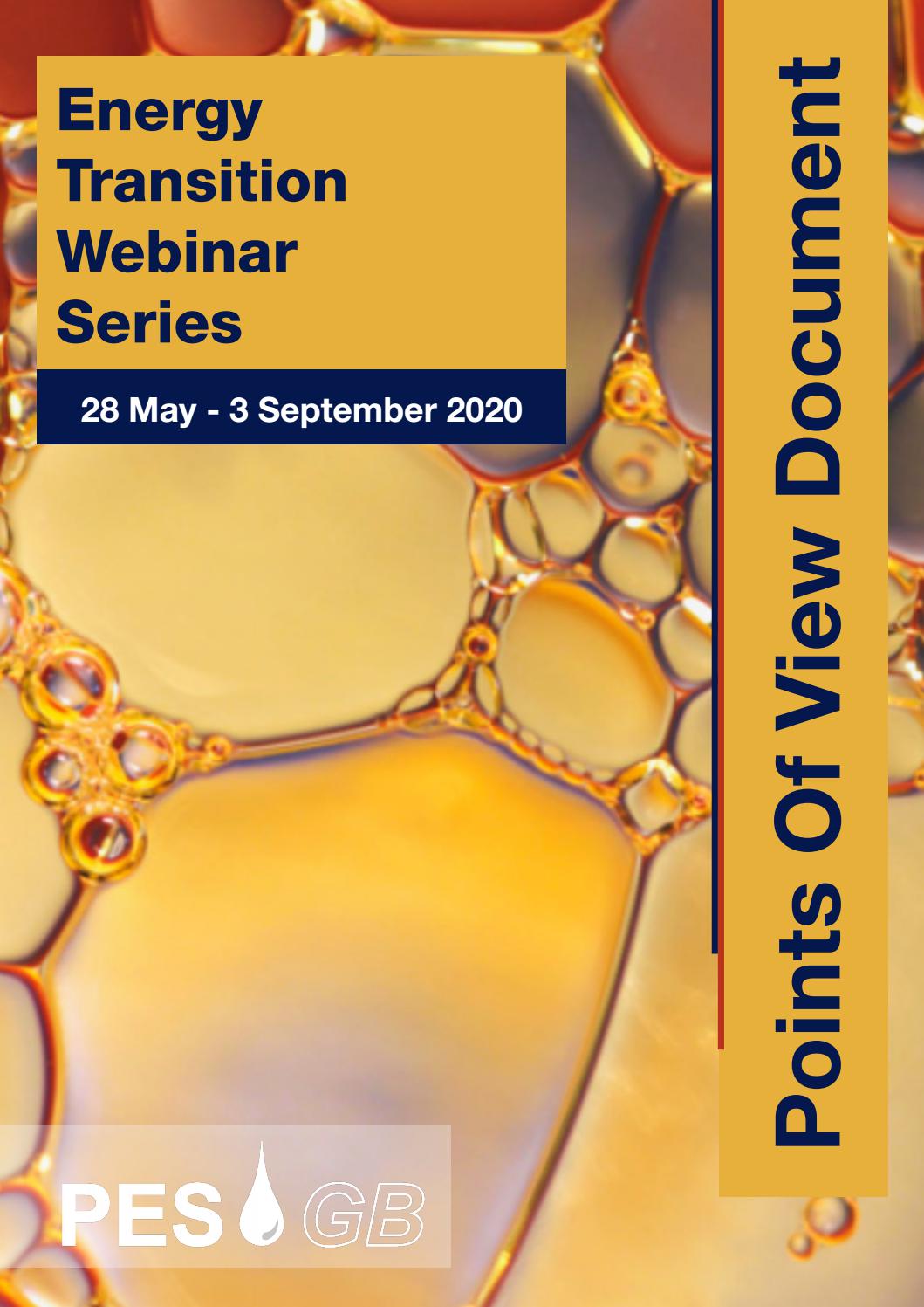 Energy Transition Webinar Series 2020_Points of View Document by GESGB - Issuu