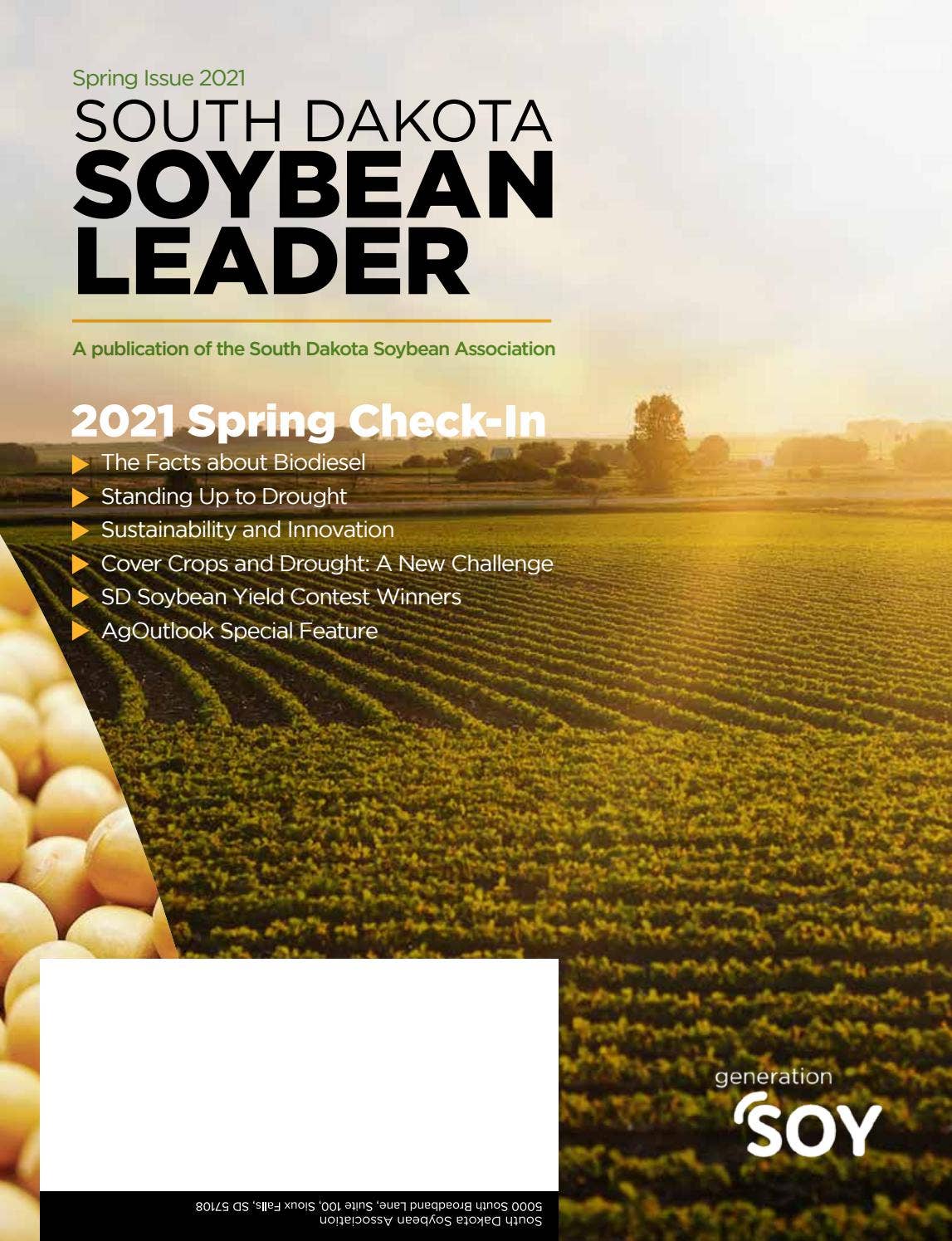 South Dakota Soybean Leader Spring 2021 by AGE Media and Promotion - Issuu