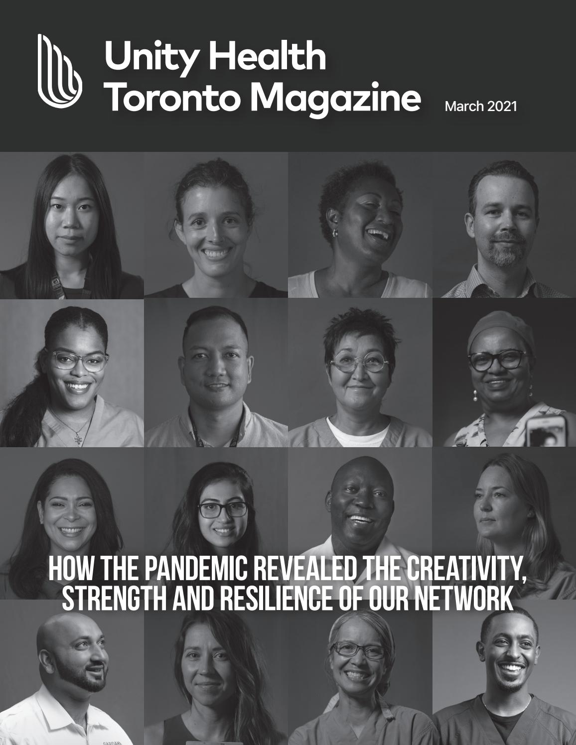 Unity Health Toronto Magazine - March 2021 by St. Michael's Hospital ...