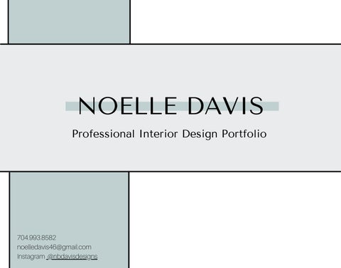 Noelle's Portfolio by Noelle Davis - Issuu