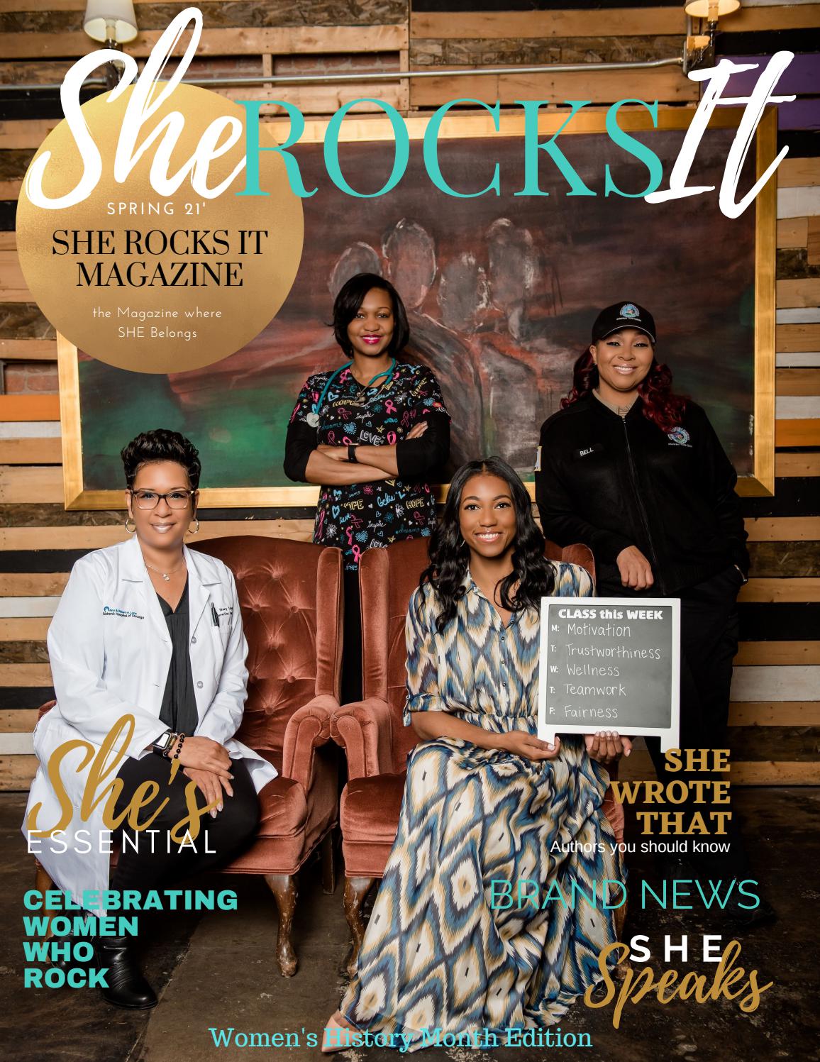 She ROCKS It Magazine 2nd Edition Spring Issue by Sherocksit - Issuu