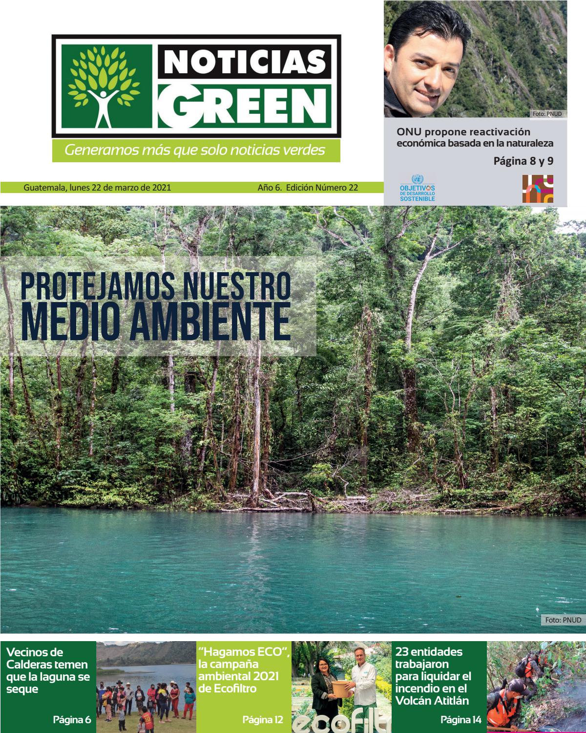 Edición 22. Noticias Green Eje Medio Ambiente Marco Estratégico de ...