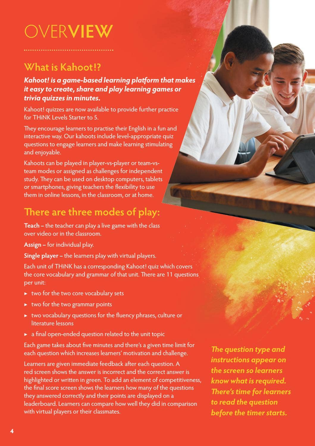 THiNK Kahoot! guide by Cambridge English - Issuu