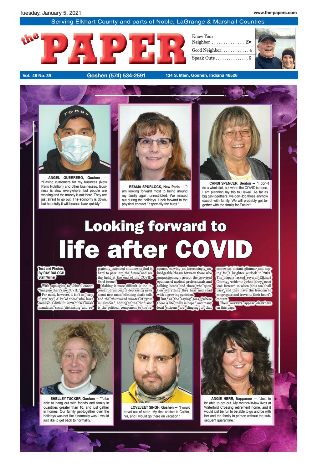 the Paper - Elkhart County Edition - January 5, 2021 by The Papers Inc. - Issuu