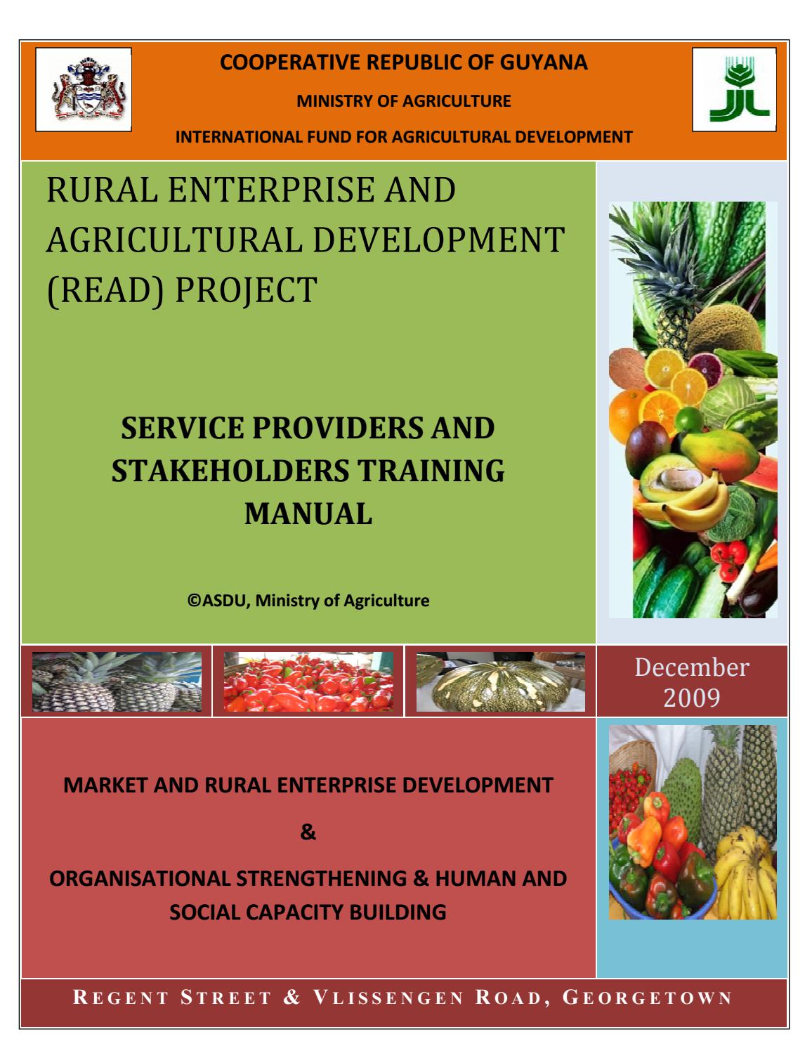Rural Enterprise & Agricultural Development (READ) Project by GxMedia ...
