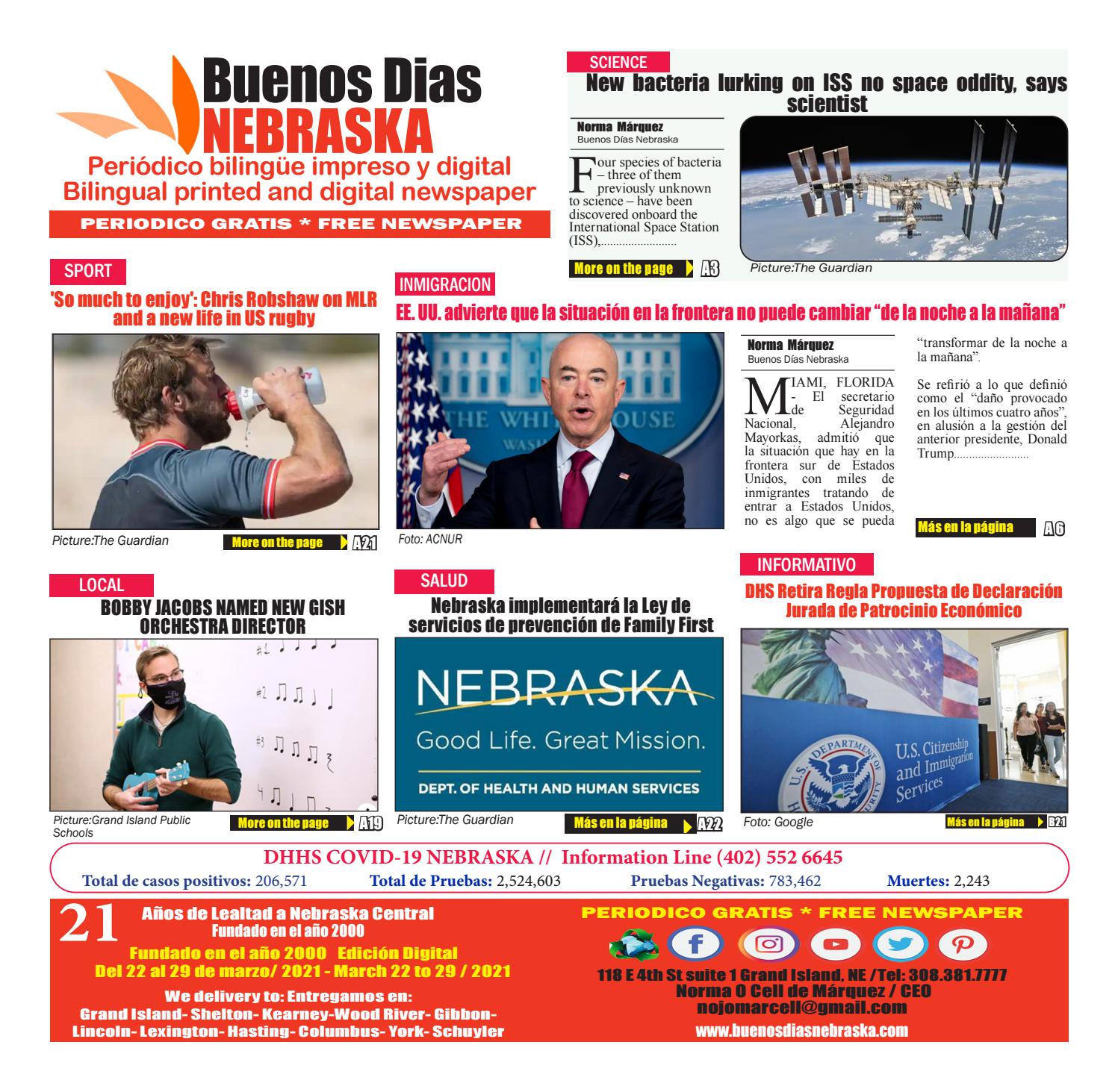 Periódico bilingüe en Inglés y Español./ Bilingual newspaper in English ...