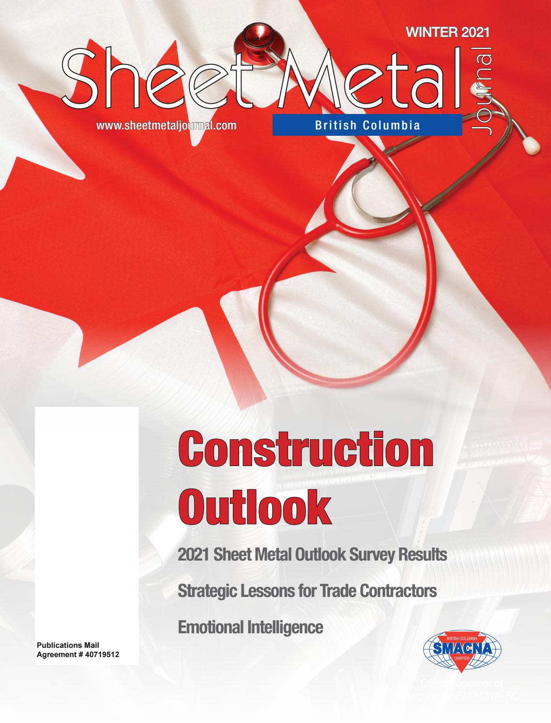 Sheet Metal Journal-British Columbia, Winter 2021 by Sheet Metal ...