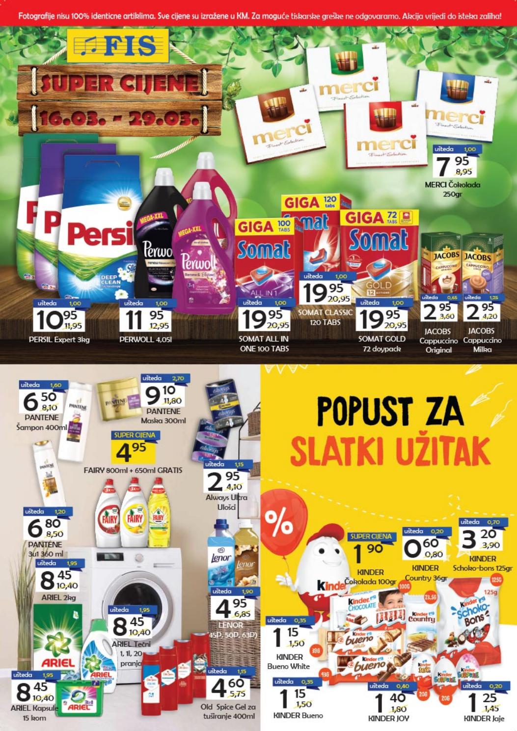 Fis katalog Super cijene od 16.-29.03.2021. by Catalog.ba - Issuu