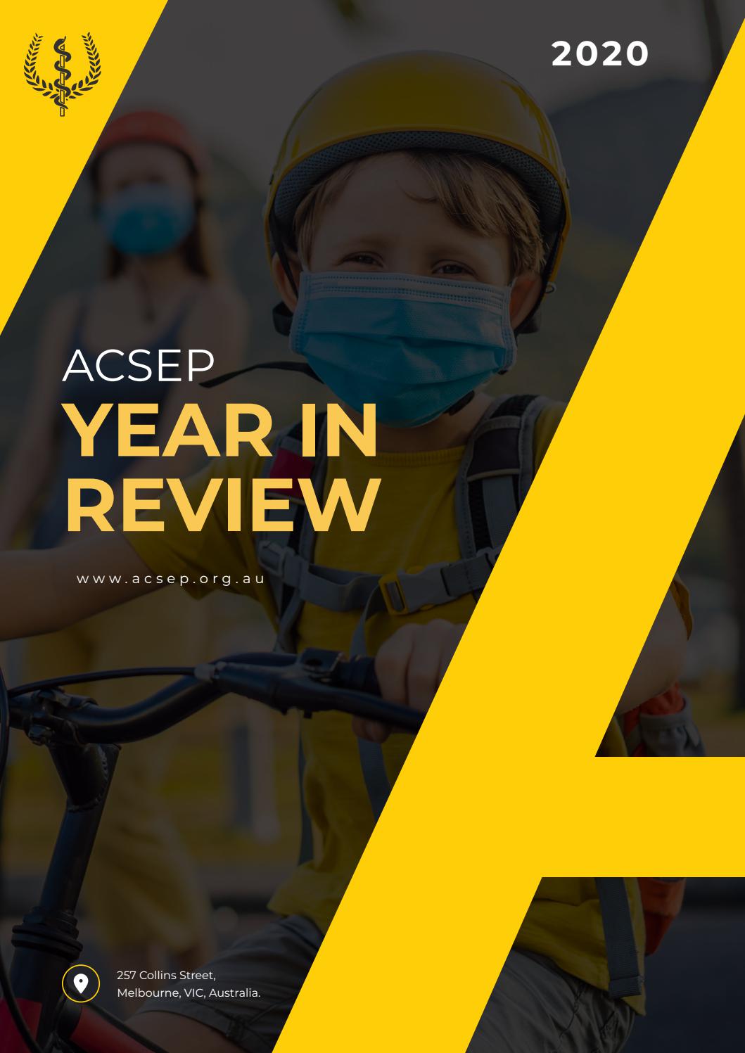 ACSEP Year in Review - 2020 by ACSEP.org.au - Issuu