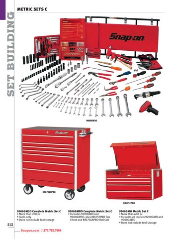 SNAP-ON US CATALOGUS CAT1500 by Snap-on Tools bv - Issuu