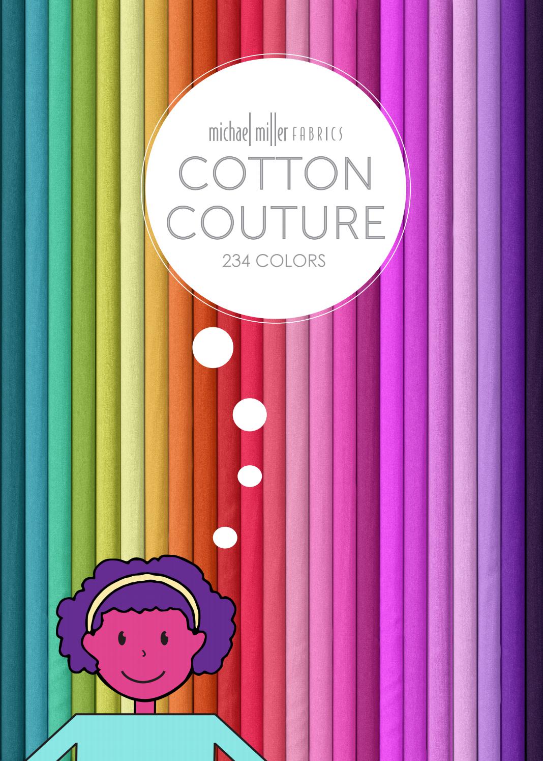 Michael Miller Fabrics | New Cotton Couture by Michael Miller Fabrics ...