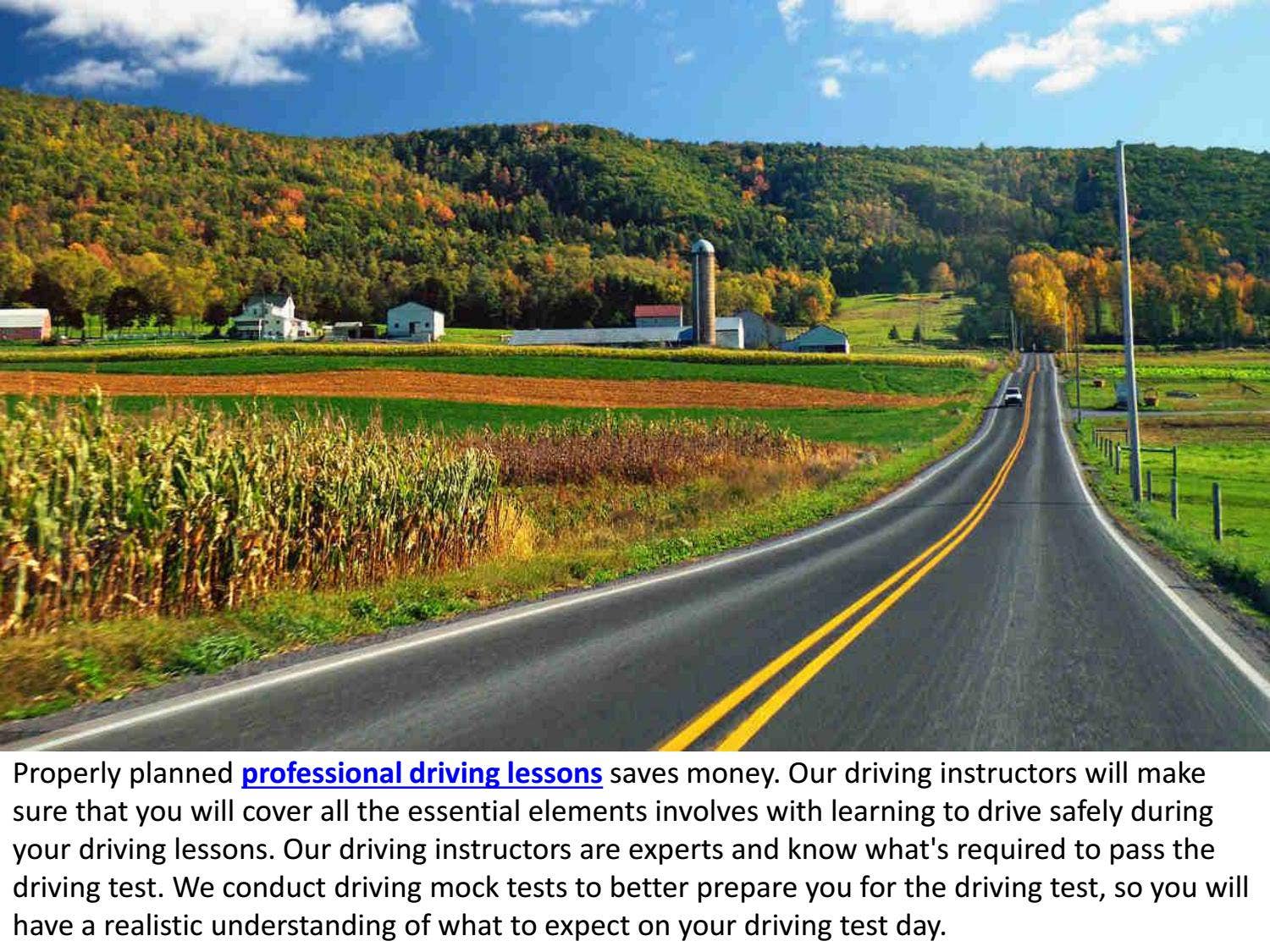driving lessons by Fanshawe Driving School - Issuu