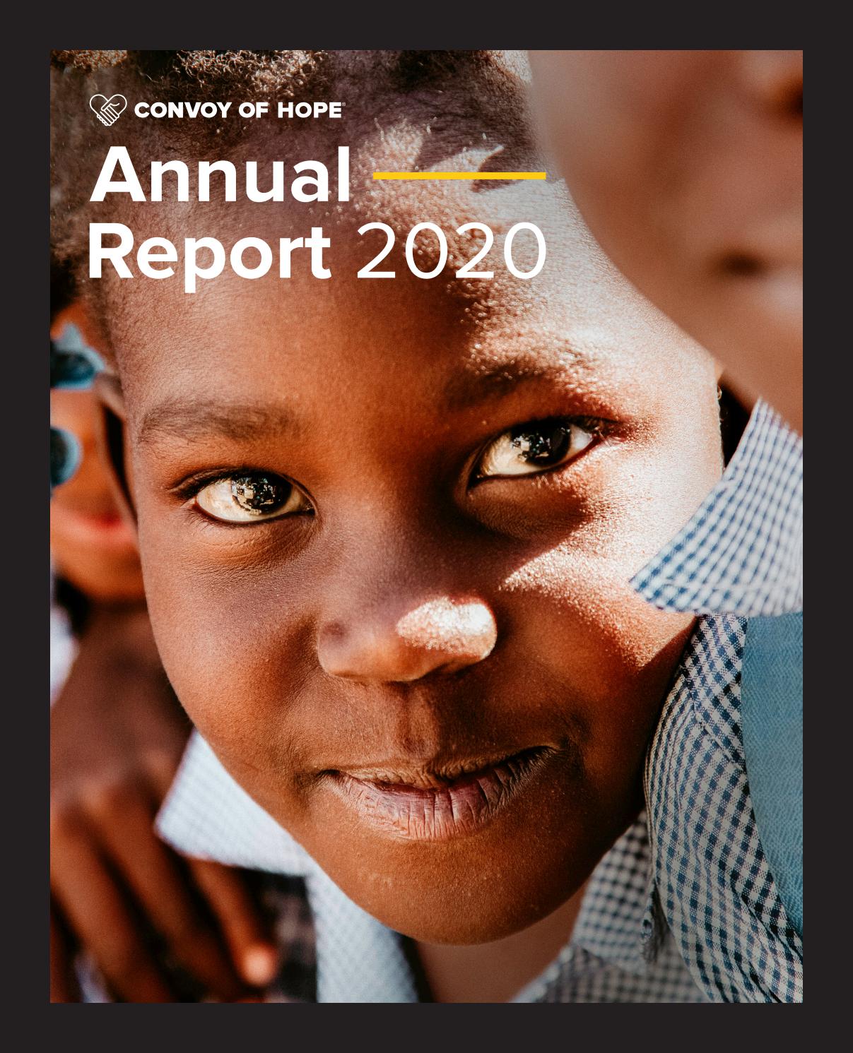 Convoy of Hope | Annual Report 2020 by Convoy of Hope - Issuu