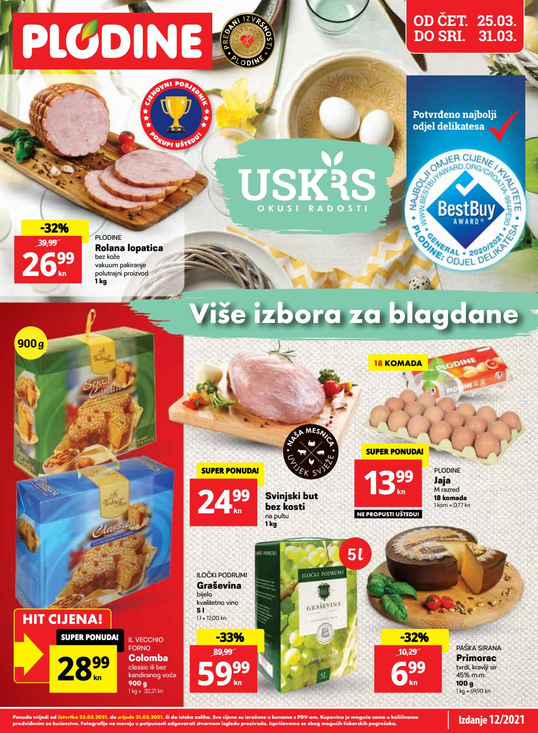 Plodine katalog od 25.-31.03.2021.. by Catalog.hr - Issuu