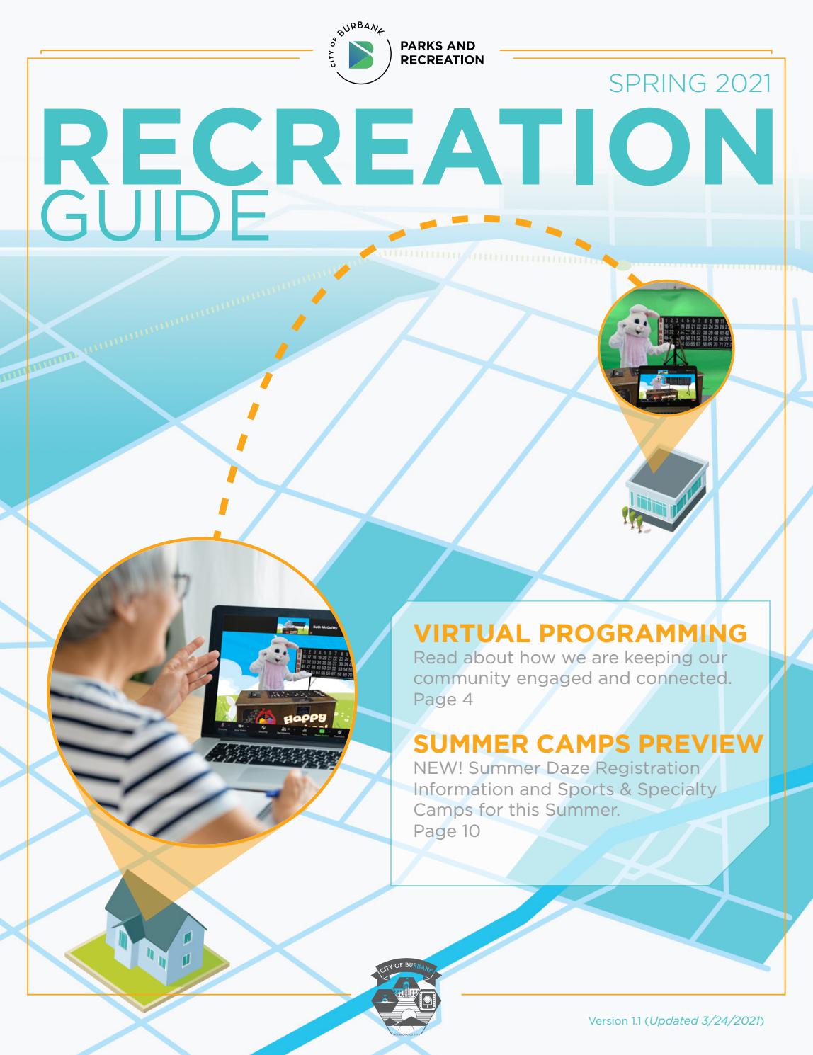 2021 Spring Recreation Guide by Burbank Parks and Recreation - Issuu
