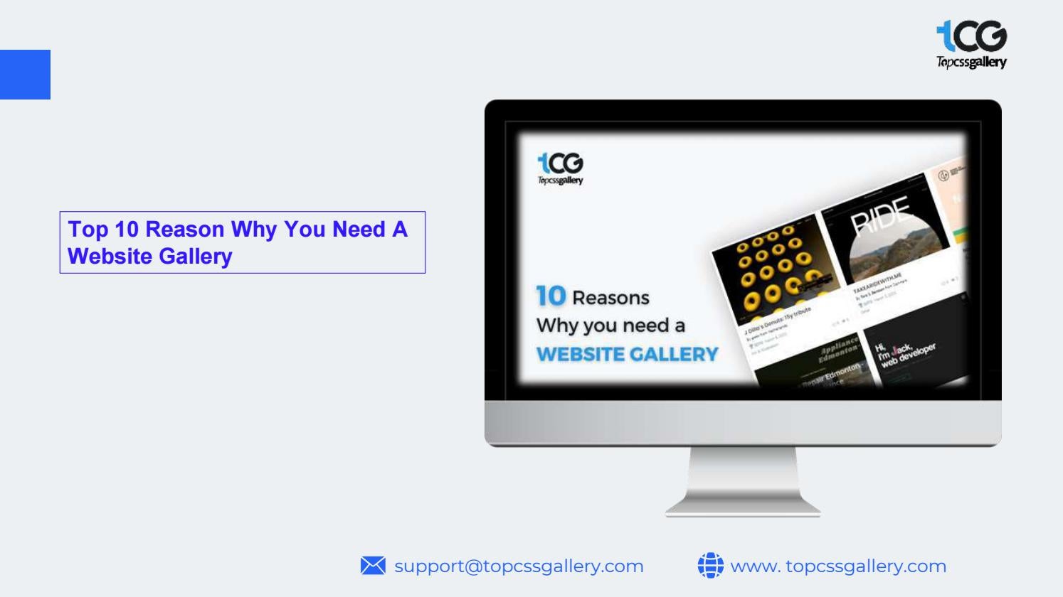 Top 10 Reason Why You Need A Website Gallery by topcssgallery - Issuu
