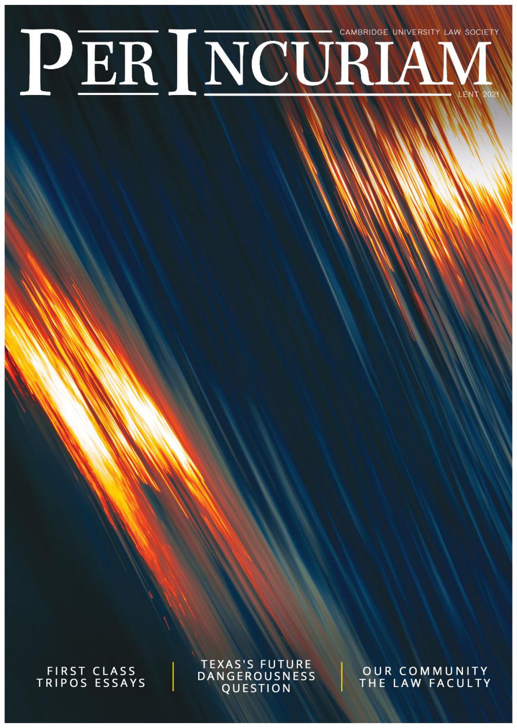 Per Incuriam Lent Term 2021 by Per Incuriam, Cambridge University Law Society - Issuu