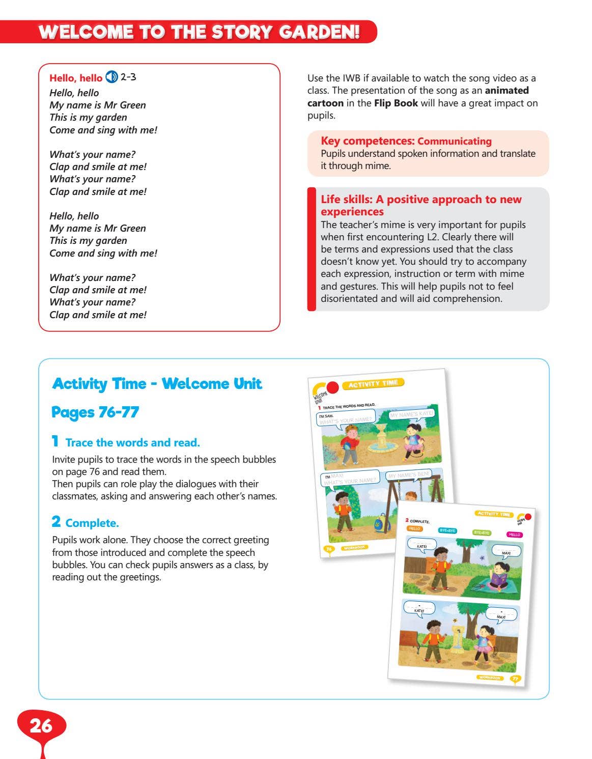 The Story Garden TB 1 sample by ELI Publishing - Issuu