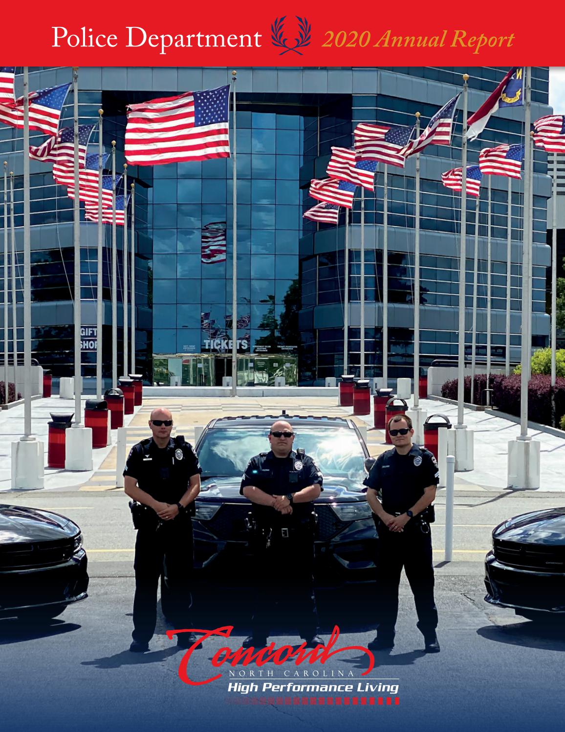 Concord NC Police Annual Report 2020 by City of Concord NC - Issuu