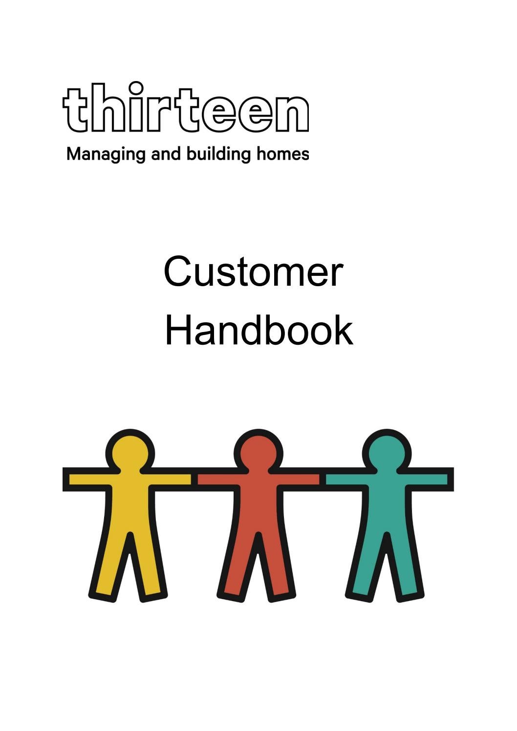 Customer handbook example by Thirteen - Issuu