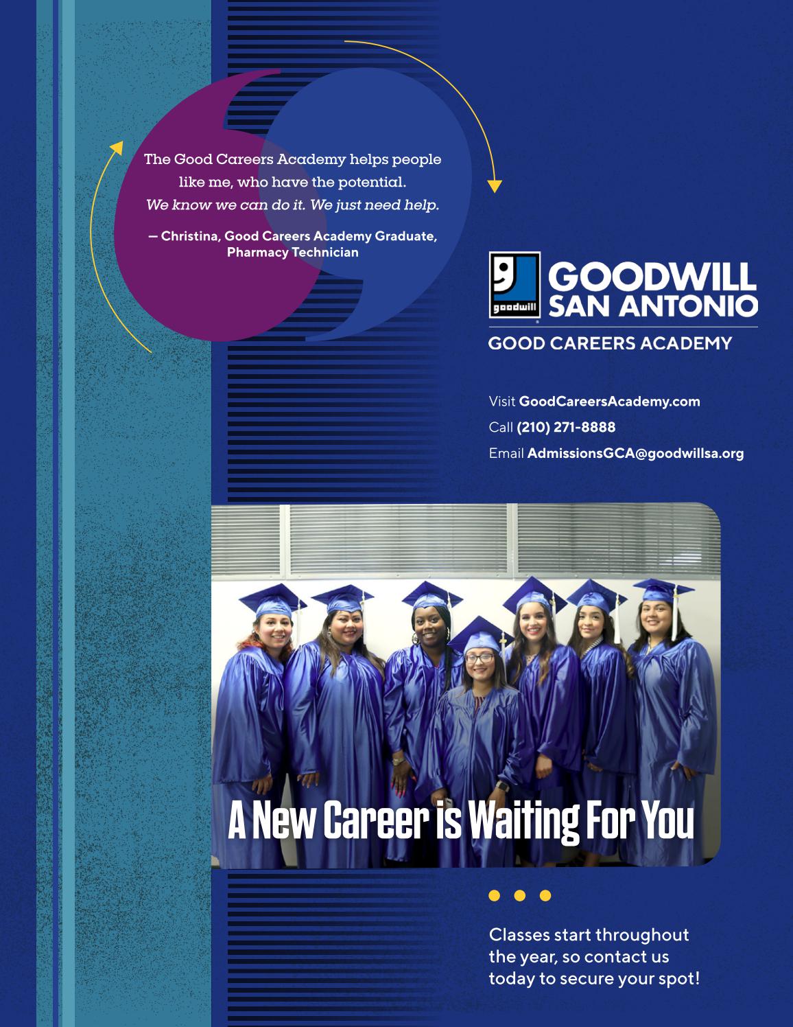 The Good Careers Academy Difference by Goodwill San Antonio - Issuu