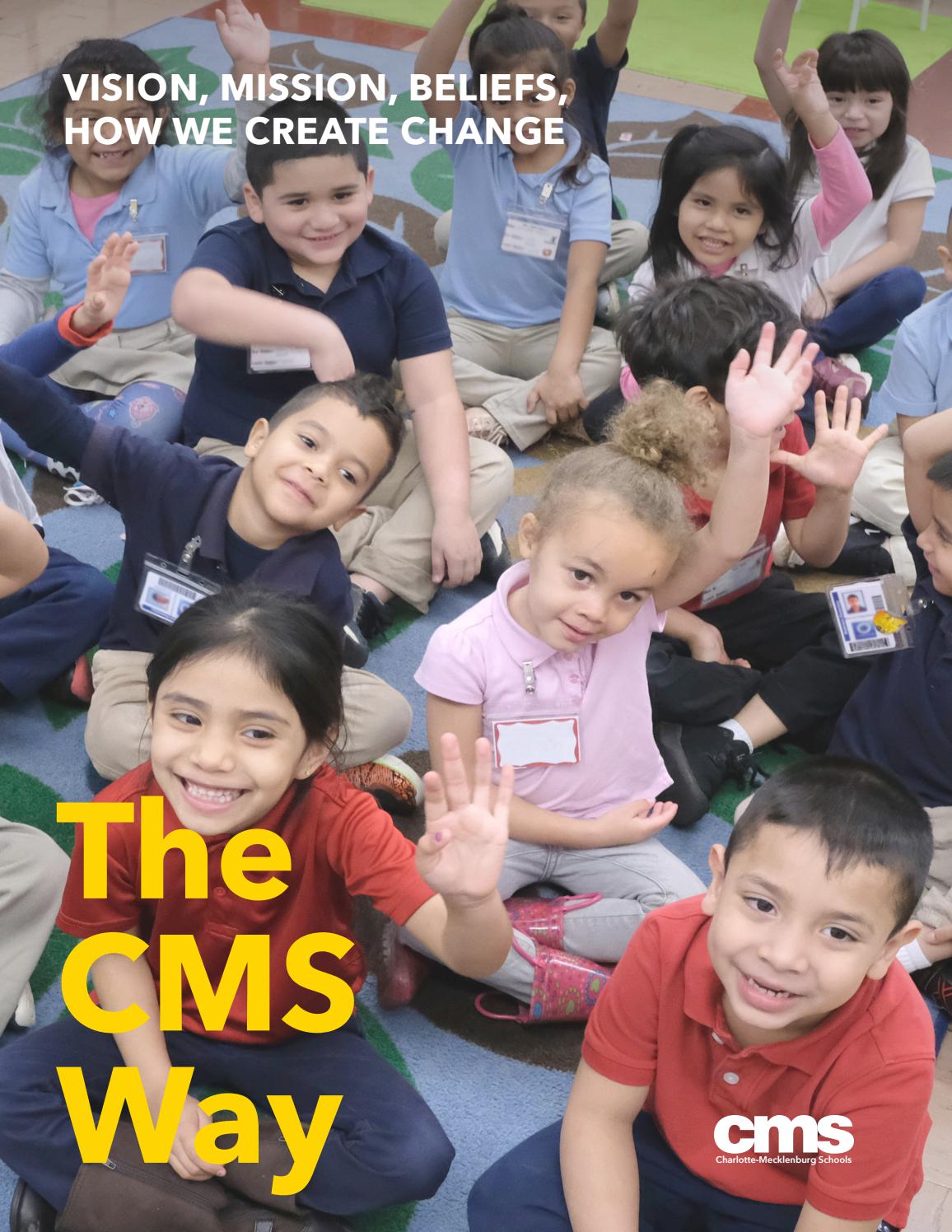Charlotte-Mecklenburg Schools (CMS) Vision, Mission, Belief - How We ...