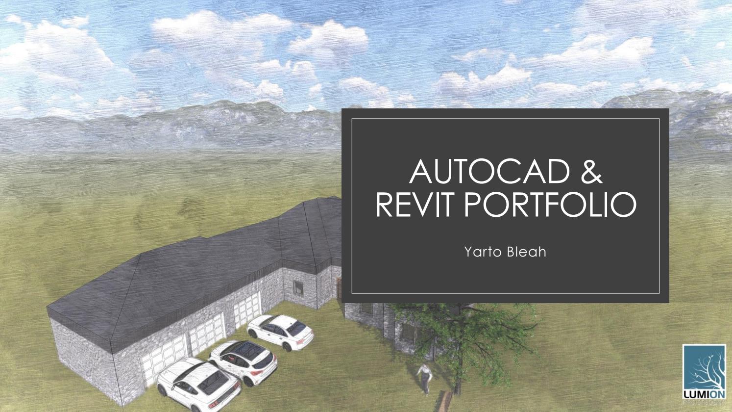 AutoCAD & Revit Portfolio by: Yarto Bleah by ybleah - Issuu