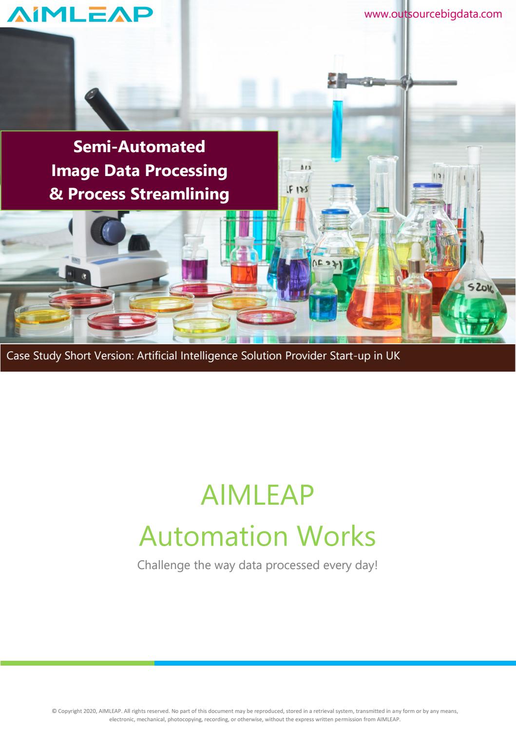 Semi-Automated Image Data Processing & Process Streamlining by AIMLEAP - Outsource Bigdata - Issuu