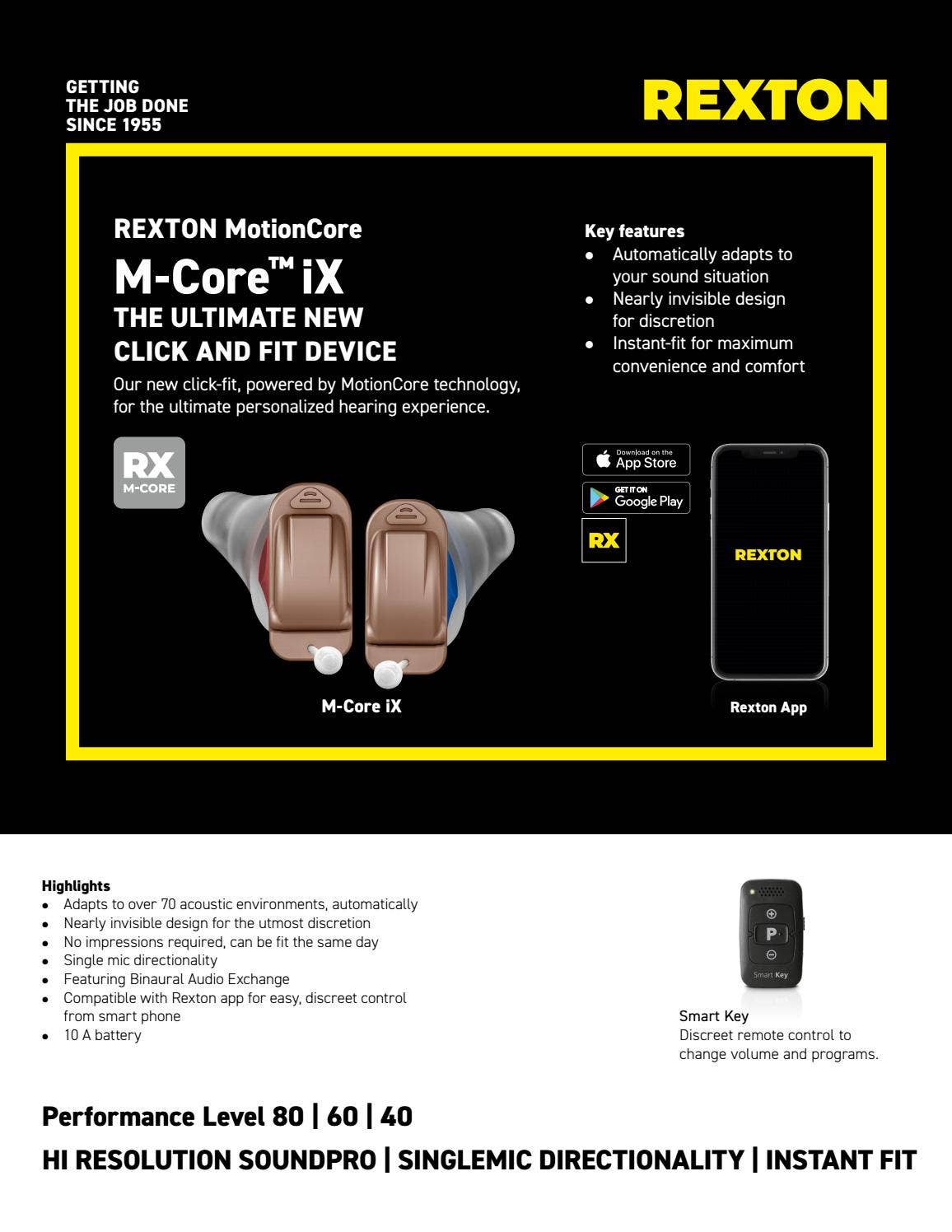 AAA_Rexton M-Core iX Sell Sheet by wsaudiology - Issuu