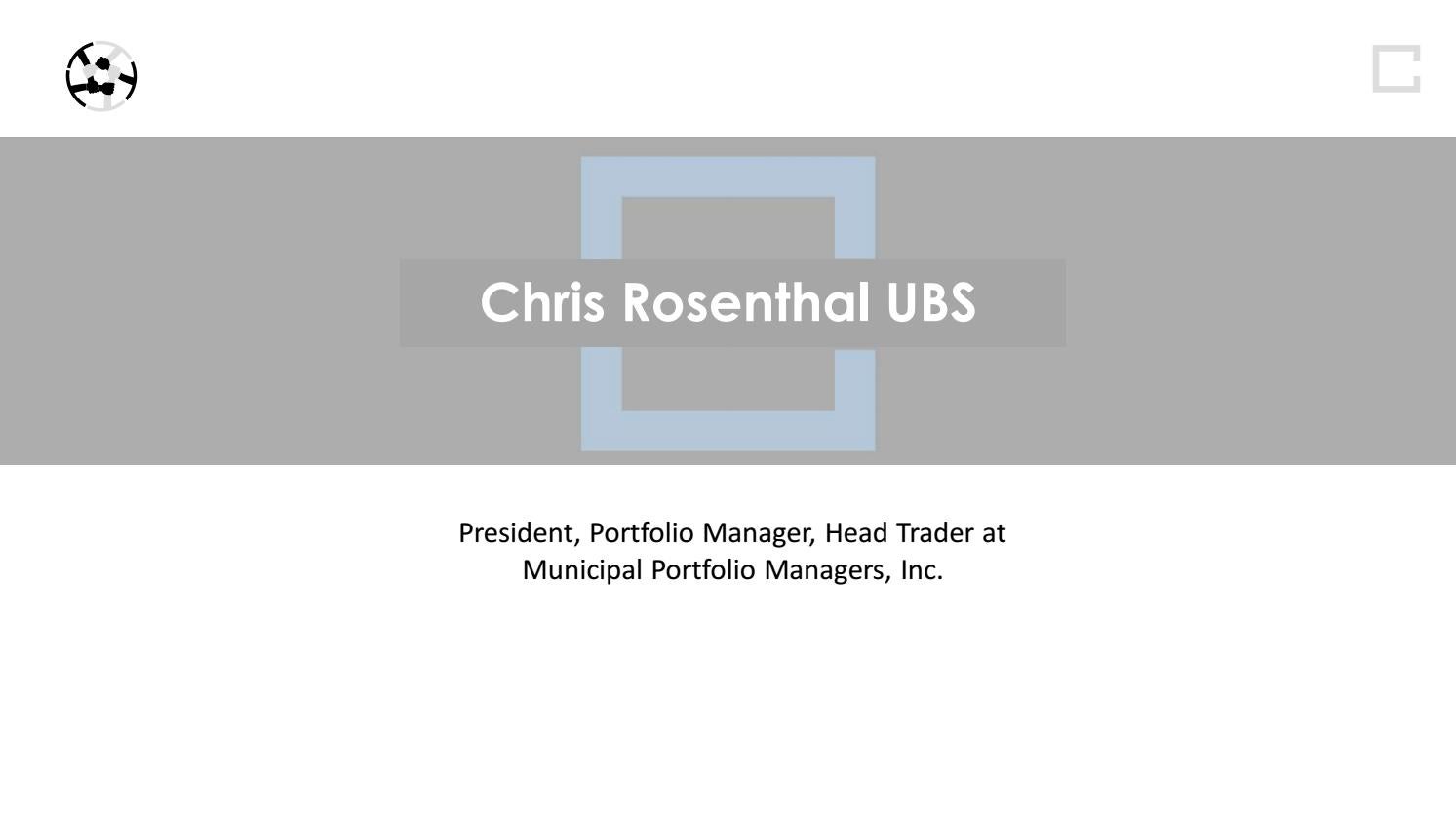 Chris Rosenthal UBS - Possesses Remarkable Marketing Abilities by Chris ... Chris Rosenthal UBS - Possesses Remarkable Marketing Abilities by Chris ...